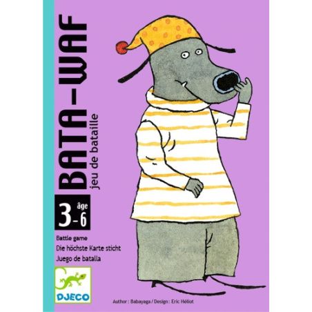 Jeu de cartes bata waf Djeco Color'i