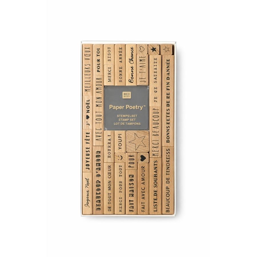 Coffret tampons Noël + encreurs – Rico Design – Kit scrap & carterie